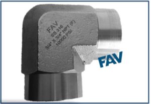 High Pressure Elbow in 10000 psi , 700 Bars in NPT and BSP