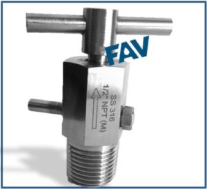 Bleed Valves for Instrumentation in 1/4" ,3/8" & 1/2" NPT Male