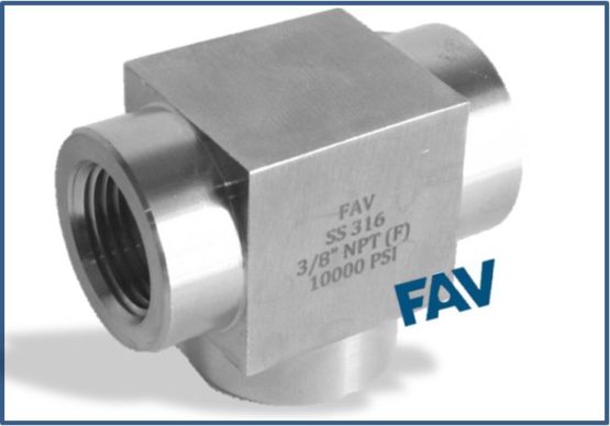 High Pressure Pipe Fittings available in SS, CS A105, Monel, Brass