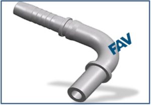 Hose Fitting (Metric Standpipe Straight DIN 2353) - 90° ELBOW METRIC ...