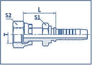 Orfs Female Flat Seat Double Hexagon Fav Fittings And Valves
