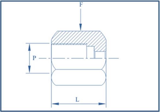 JIC Nut- 37 Degree Flare Fittings, JIC Fitting, Flare Fitting.