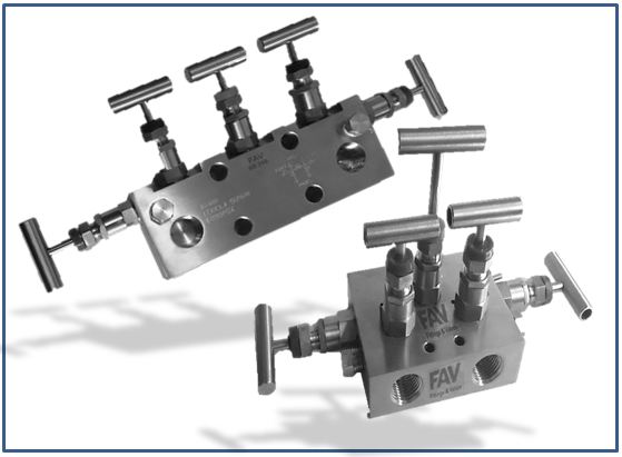 5 Way Manifold Valves- Manufacturers and Exporters.
