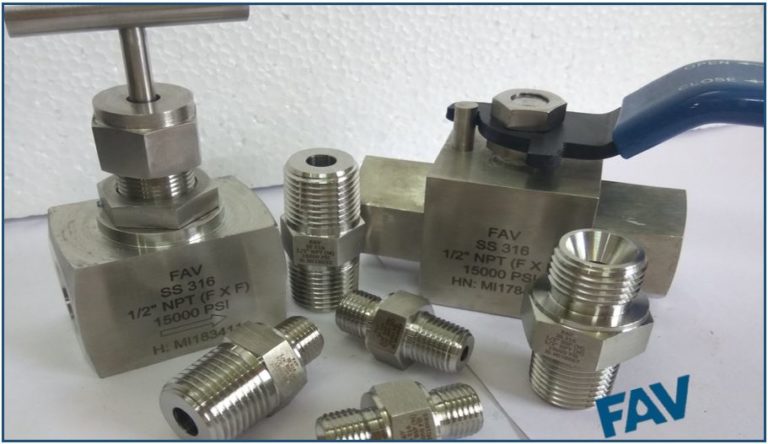High Pressure Pipe Fittings 15000 PSI, 1000 Bar, Manufacturer & Exporter