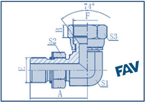 ORFS Fittings - O-ring face seal Tube fitting & Hydraulic Fittings