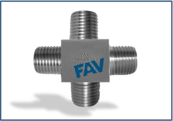 Titanium Male Cross- Fav Manufacturer and Exporter