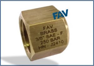 Brass Cap JIC - FAV Fittings and Valves