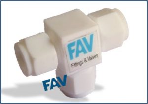 PTFE Compression Fittings and Valves- Teflon Tube Fittings, Teflon Fittings