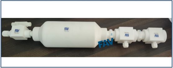PTFE Sampling Cylinder- Manufactures and Exporters