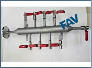 Air Headers ,Air Distribution Manifold Flanged ,Ball Valve, Needle Valve