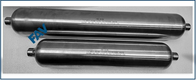 FAV High Pressure Sampling Cylinder in Big Capacity and Volume 5 liters ...