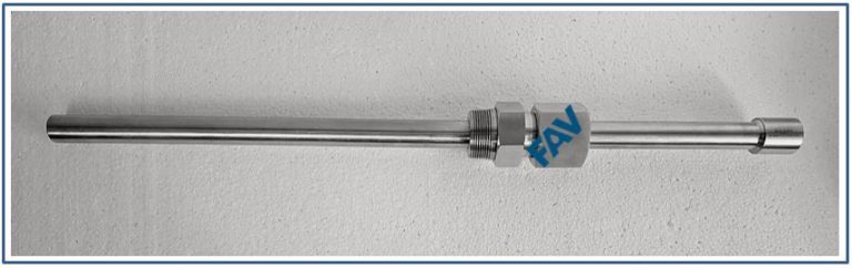 Thermowell with Adjustable Connector - FAV Fittings and Valves