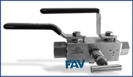 Double Block and Bleed Valve , Thread X Thread 2 X Ball Valve , 1 X ...